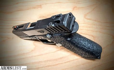 ARMSLIST For Sale GLOCK X CUSTOM MOS RMR BLACK SLIDE NIGHT SIGHT MORES