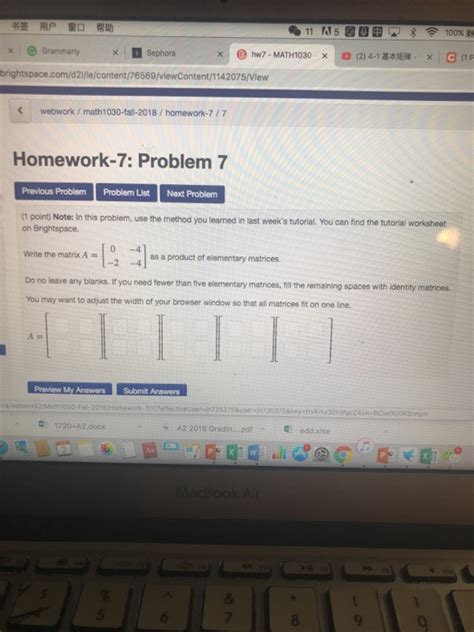 solved webwork math 1030 fall 2018 homework 7 4 homework 7