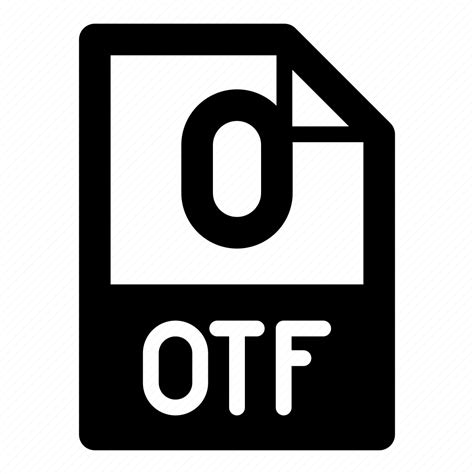 Extension Format Otf File Font Type Icon Download On Iconfinder