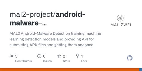 Github Mal2 Project Android Malware Detection Detector Api And Models Mal2 Android Malware