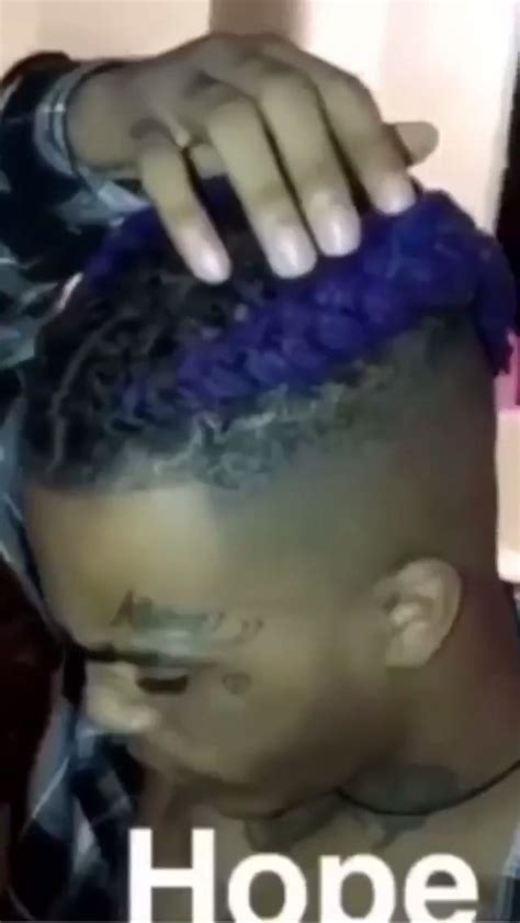 The Braids Are Back😭🙌🏽💜 Rxxxtentacion