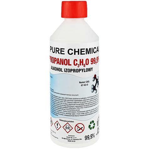 Izopropanol Butelka 1l Alkohol Izopropylowy Purechemical Pl