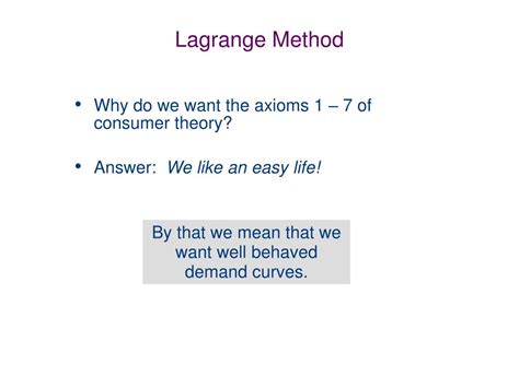 Ppt Lagrange Method Powerpoint Presentation Free Download Id5858855