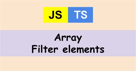 Typescriptjavascript Filter Array Of Objects By Property Value
