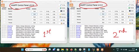Is It Possible To Run Two Xampp Of Different Version Run In One Server