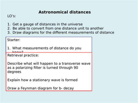Aqa A Level Astrophysics Complete Unit Teaching Resources