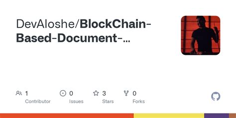 GitHub DevAloshe BlockChain Based Document Verfication With IPFS