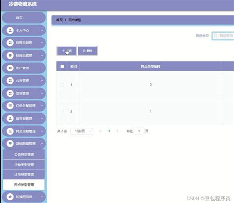 Javaspringboot基于bs模式的冷链仓储物流快递系统 附源码冷链仓储管理系统项目代码 Csdn博客