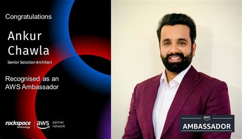 ankur chawla on linkedin aws ambassador program 60 comments