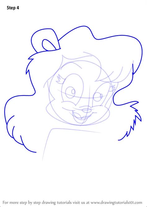 How To Draw Julie Bruin From Tiny Toon Adventures Tiny Toon Adventures