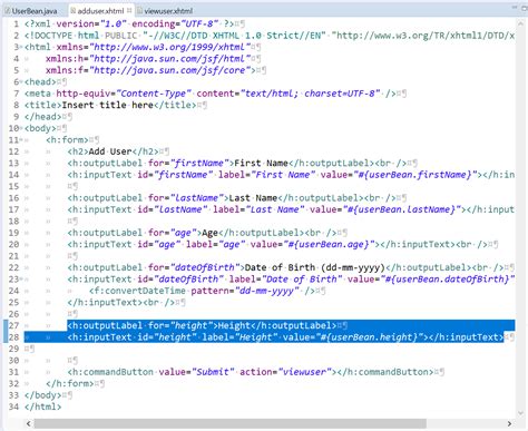 Javaserver Faces Standard Converters Example 아크몬드넷
