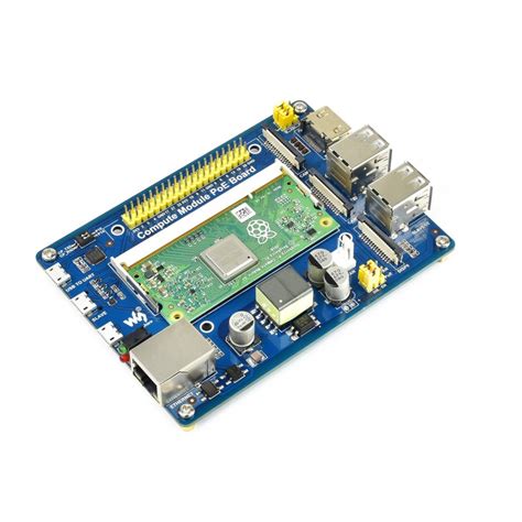 Compute Module IO Board With PoE Feature For Raspberry Pi CM3 CM3L CM3 CM3 L