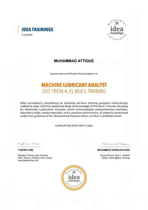 Muhammad Attique On Linkedin Sheikhoosteel Mlaii Ideatrainings
