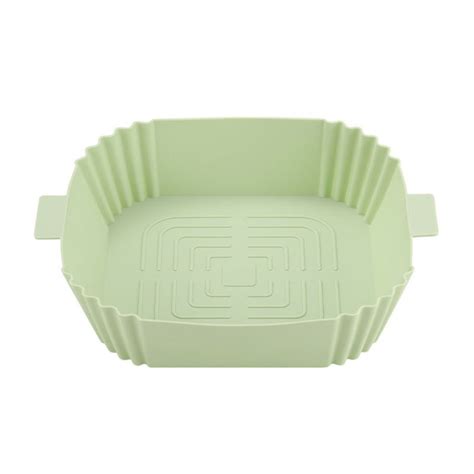 Квадратная бумажная антипригарная силиконовая корзина для фритюрницы Многоразовые аксессуары