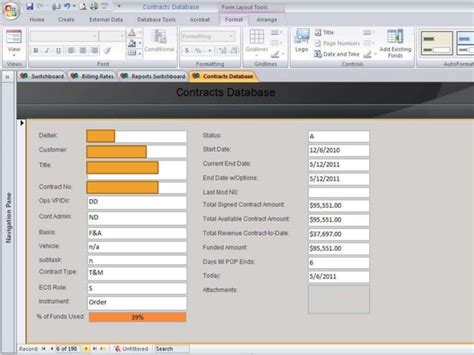 Contract Management Database For Small Businesses PPTX