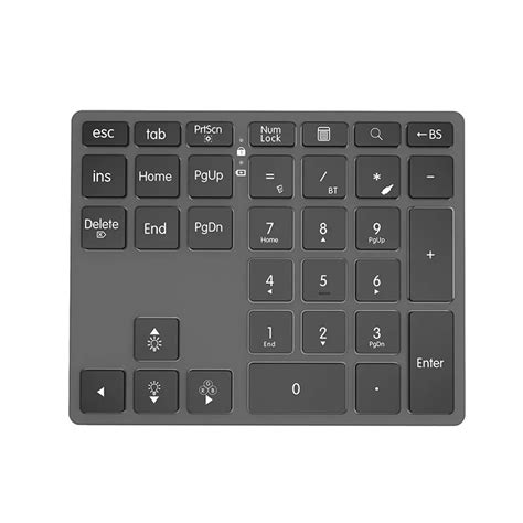 35 Key External Data Input Numeric Keypad Wireless Mini Keyboard