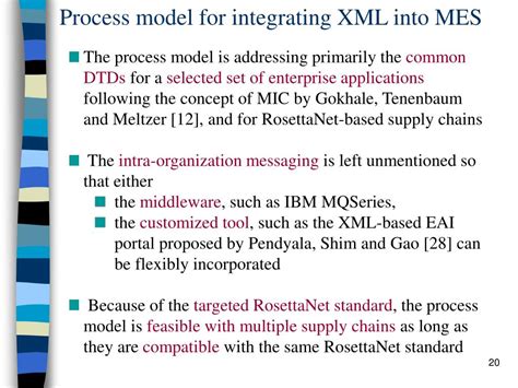 ppt an xml implementation process model for enterprise applications