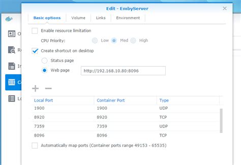 Docker For High Spec Synology Synology Emby Community