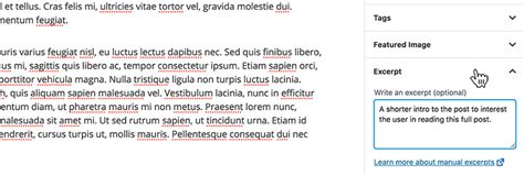 Using The Wordpress Post Excerpt Kaira