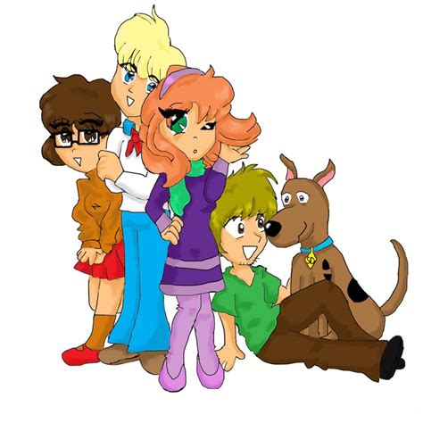 Scooby Doo Anime Form By Rockkitten On Deviantart