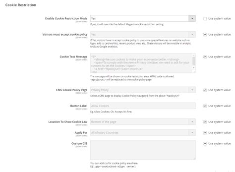 Magento 2 Cookie Notice Eu Cookie Law Dsgvo Mageplaza