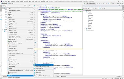 introduction to azure spring cloud with intellij idea