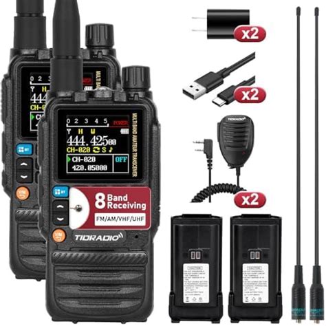 Amazon Com TIDRADIO TD H3 Multi Band Ham Radio With APP Wireless Programming With TD 771 Long