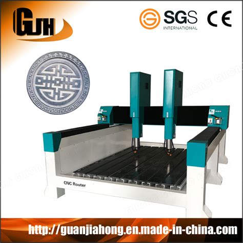 Two Heads Two Spindle Heavy Duty Stone CNC Router 1825 2 2 CNC Engraving Machine CNC
