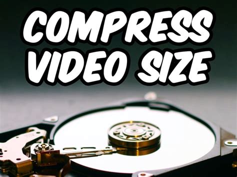 Your Video Compressed To A Smaller File Size Upwork