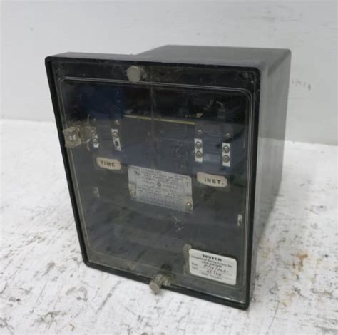 ge 12ifc66bd1a long time overcurrent relay type ifc 60hz instantaneous 6 150 amp dw5871 1 in