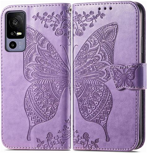 Amazon Com DAMONDY For Jitterbug Smart Flip Case Butterfly Embossed Flowers PU Leather