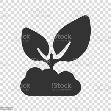 플랫 스타일의 리프 아이콘 흰색 격리 된 배경에 식물 벡터 그림입니다 꽃 표지판 비즈니스 개념 0명에 대한 스톡 벡터 아트 및 기타 이미지 Istock