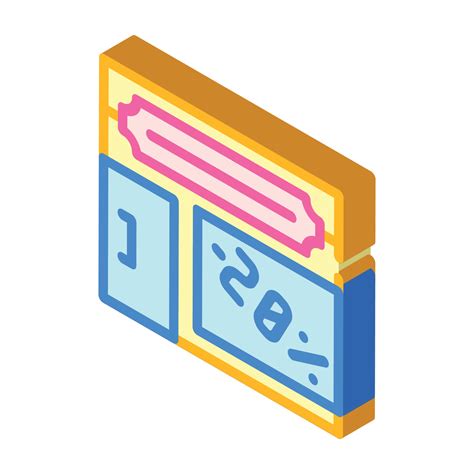 Shop Building Isometric Icon Vector Color Illustration 17318514 Vector