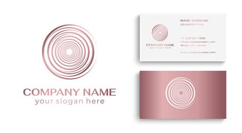 원과 반지 로고 비즈니스를 위한 Austractive 범용 로고 뒤틀린 우아한 파도 독특한 럭셔리 디자인 로고를 만들기위한 템플릿 검은색에 대한 스톡 벡터 아트 및 기타