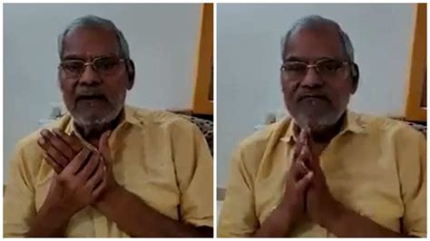 Kota Srinivasa Rao Rubbishes Death Rumours Shares Video People Shouldnt Play With Someones