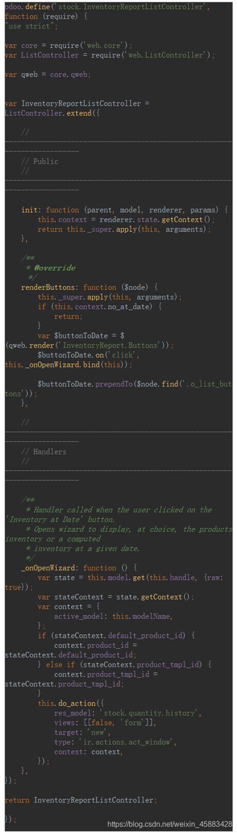 Odoo中剖析官方源码在tree上新增按钮 Odoo16 Tree 添加按钮 Csdn博客