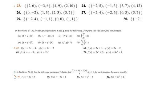 solved determine the domain and range of each relation