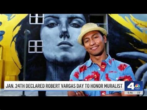 La Muralist Robert Vargas Honored With Day Named After Him Youtube