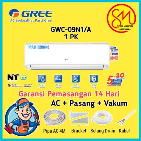 Jual AC GREE Standart PK R GWC N PK Gold Fin Evaporator GWC N I Shopee Indonesia