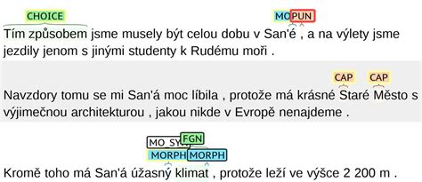New Error Annotation Of Czech Learner Corpora Tomáš Jelínek Faculty