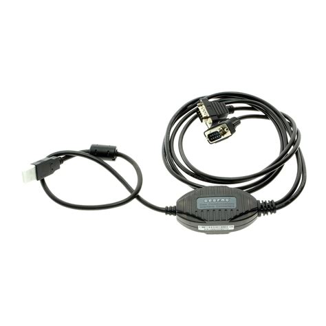 2 Port Professional RS 232 USB 2 0 To Serial Adapter 5ft
