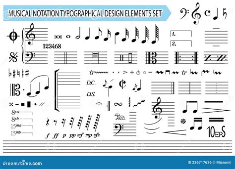 musical notation cartoon vector 77752873