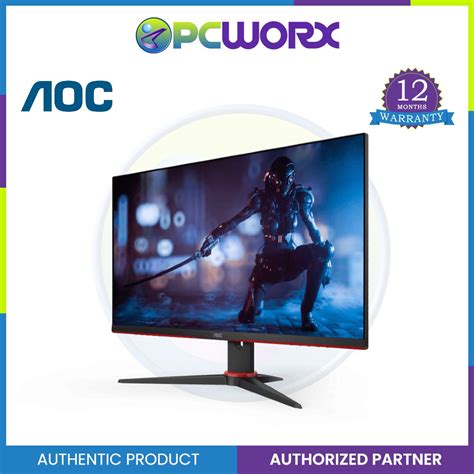 AOC G SE VA FHD Hz Free Sync Gaming Monitor AOC Hz Gaming Monitor Shopee