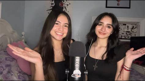 my cousin tries asmr!! (mi prima intenta asmr) - YouTube