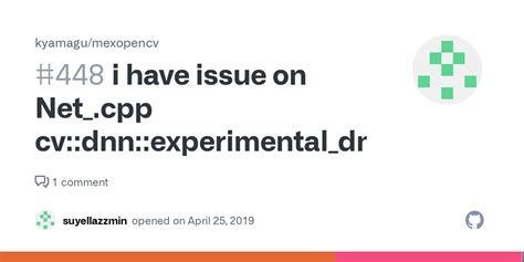 I Have Issue On Net Cpp Cv Dnn Experimental Dnn 34 V11 Net Issue 448 Kyamagu Mexopencv