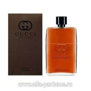 Gucci Guilty Absolute - купить туалетную воду, парфюмерные духи Гуччи ...