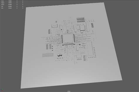 3d Microprocessor Model Turbosquid 2290912