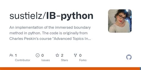 Github Sustielzib Python An Implementation Of The Immersed Boundary