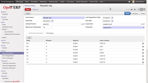 Odoo OpenERP 7 Babe Management Pragmatic Techsoft
