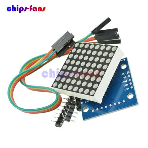 max7219 8x8 led modulo matrice di punti modulo matrice punti per